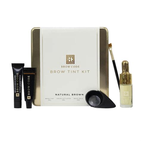 Brow Code Tint Kit Natural Brown Essential Beauty Nz