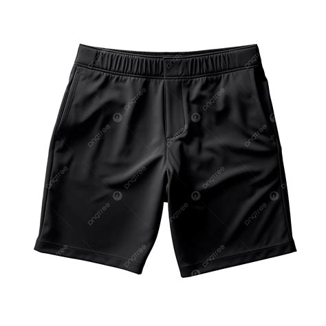 Black Shorts Mockup Cutout Png File Shorts Black Boxer Png
