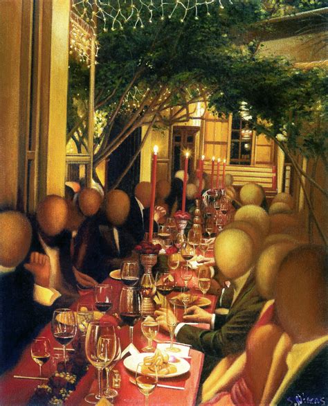 Картина Никаса Сафронова Тайная вечеря яйцеголовых купить в Москве