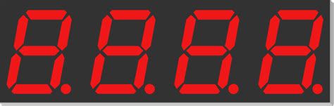 分享科技與遊戲 By Hkgoldenmr A Arduino 控制 3461srb 四位七段顯示器