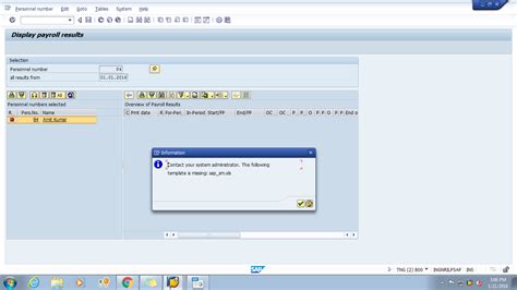 Solved Payslip Is Blank When Executing Payroll Sap Community