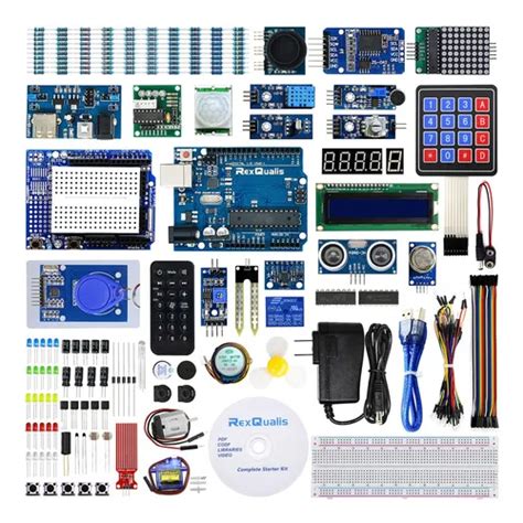 Kit De Inicio Completo Basado En Arduino Uno R3 Con Tutorial Meses Sin Interés