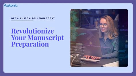 Aexonic On Linkedin Manuscriptpreparation Innovation Clientfocused