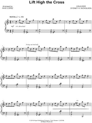 Lift High The Cross Sheet Music 10 Arrangements Available Instantly