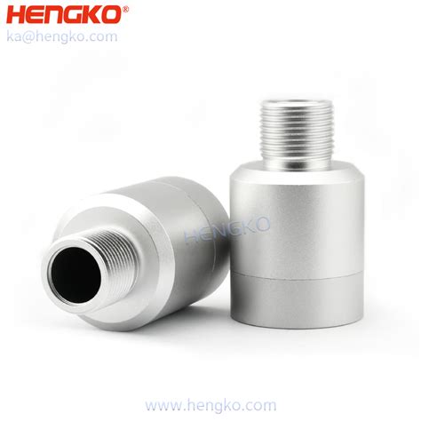 Flame Arrester Stainless Steel Explosion Proof Gas Detector Sensor Probe Enclosure For Fixed