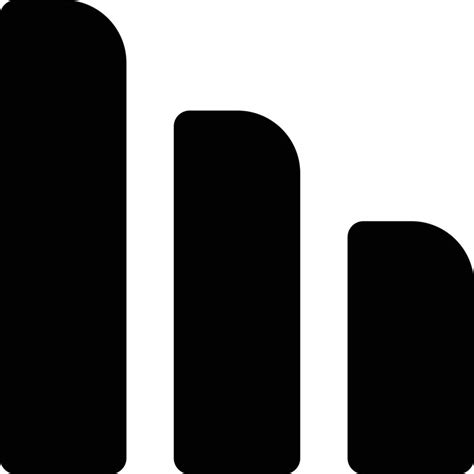 Solid Style Ceo Decrease Bar Chart Icon 10508328 Vector Art At Vecteezy