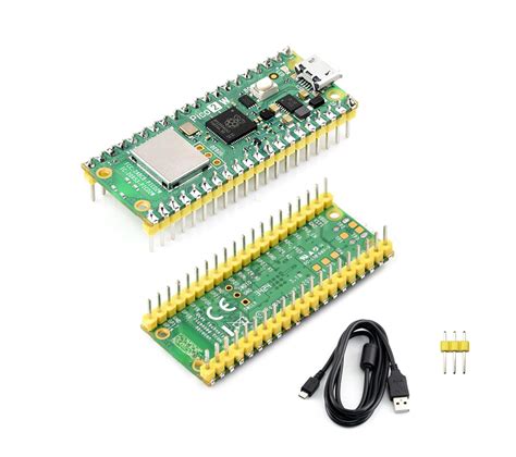 pico 2 w rrf12 pre soldered header compatible raspberry pi pico 2 w microcontroller board 2
