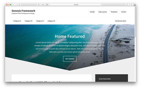 Chevron Shaped Featured Parallax Section In Genesis Using Clip Path