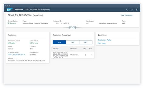 Sap Replication Server Real Time Data Updates