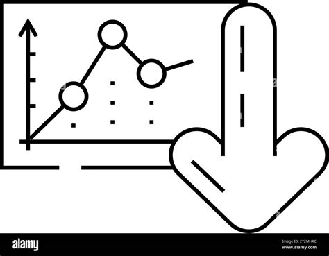 Diagram Loading Statistical Data Line Icon Vector Illustration Stock Vector Image And Art Alamy