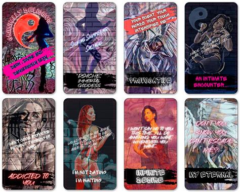 Sexy Graffiti Tarot Oracle Cards Sexual Magic Love Oracle Cards Erotic Tarot Sexual Ecstasy