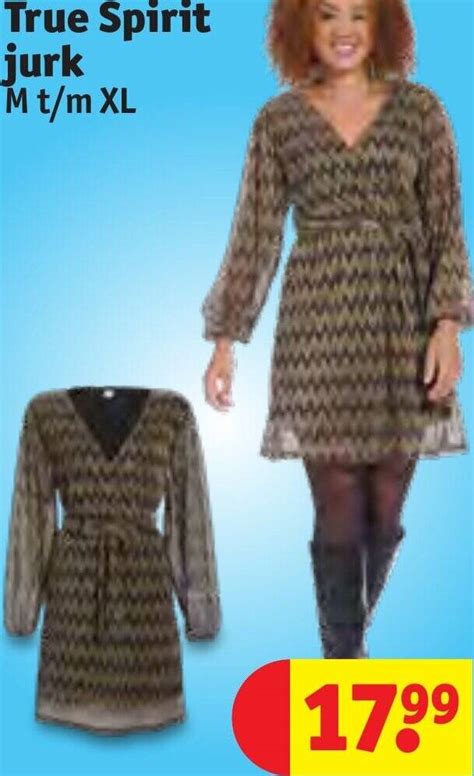 True Spirit Jurk Aanbieding Bij Kruidvat