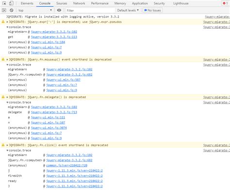 jQuery jQuery Migrate 사용하기