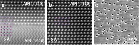 Characterization Of The Polarity Of Aln Epi‐layer A A Cross‐sectional Download Scientific