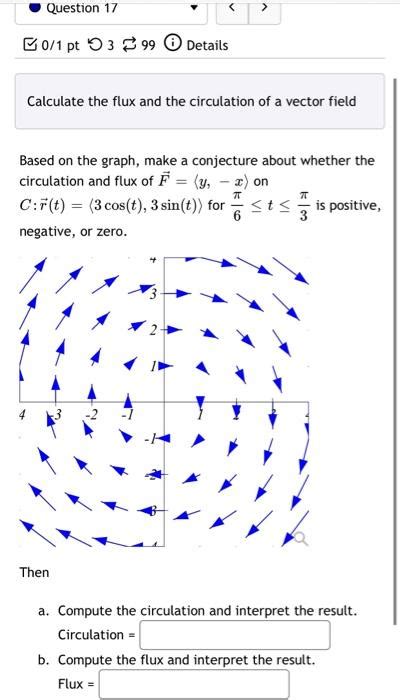 solved question 17 b0 1 pt 399 details calculate the