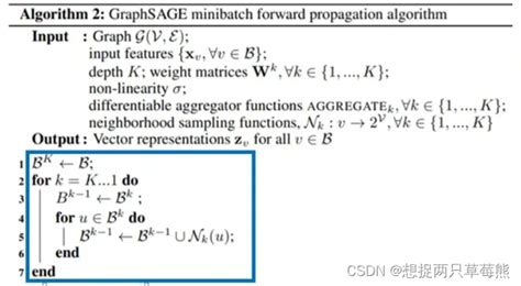Graphsage原理（详细） Csdn博客