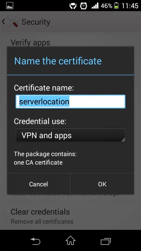How To Install CA Certificate To An Android Device Smart DNS Proxy Support