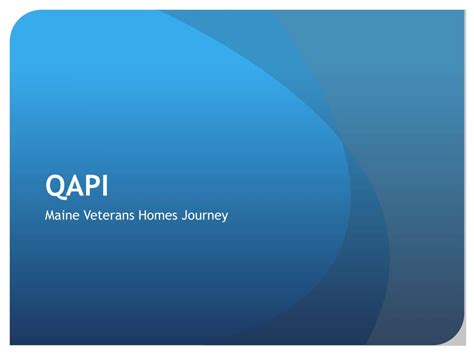 PPT QAPI PowerPoint Presentation Free Download ID 1623550
