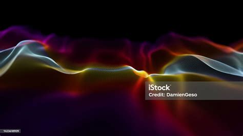 추상적 인 기술 웨이브 배경 인터넷 기술 개념 디지털 배경 인터넷 네트워크 개념 데이터 과학 색상 배경 미국에 대한 스톡 벡터 아트 및 기타 이미지 Istock