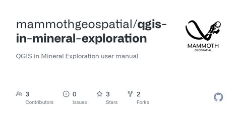 Github Mammothgeospatial Qgis In Mineral Exploration Qgis In Mineral Exploration User Manual