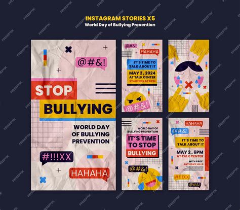Premium Psd World Day Of Bullying Prevention Instagram Stories