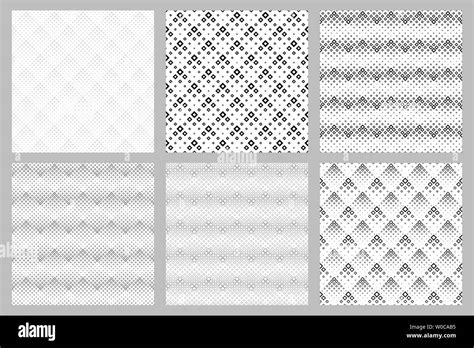 Geometrical Diagonal Square Pattern Background Set Abstract Vector Illustrations From Squares