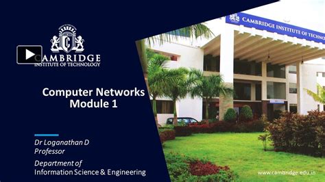 Ppt Computer Networks 21cs52 Vtu Notes Module 1 Powerpoint Presentation Free To