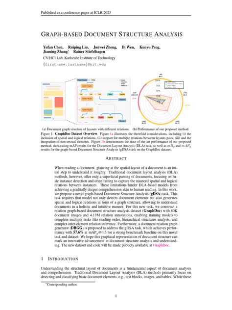 2025 Graph Based Document Structure Analysis Pdf Annotation Page