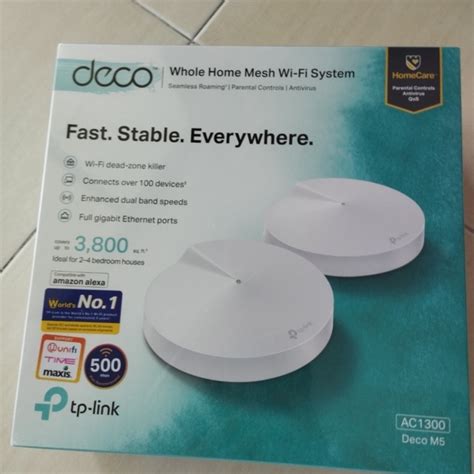 Ac1300 Whole Home Mesh Wi Fi System Shopee Malaysia