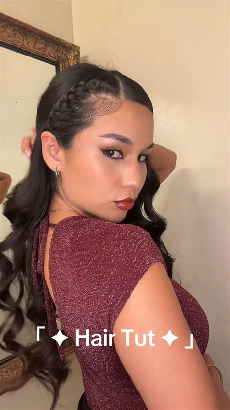 Side Braid Hair Tutorial💟 Long Hair Styles Hair Tutorial Side Braid