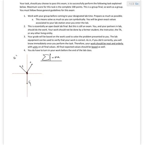 solved your task should you choose to pass this exam is to