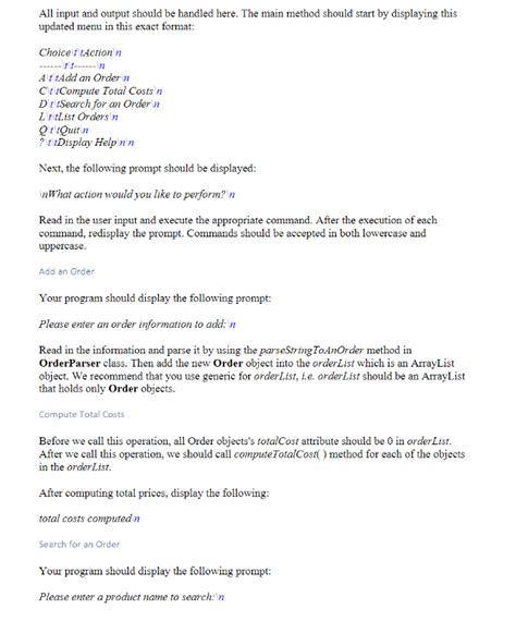 Solved In This Assignment I Need To Write A Java Code That