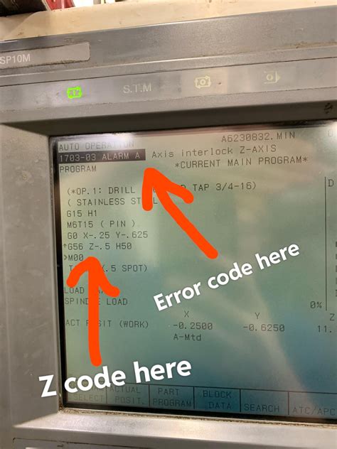 Z Axis Stuck Rmachining