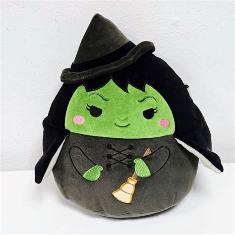 Squishmallows Soft Plush Toy 8 Wizard Of Oz Elphaba The Wicked Witch