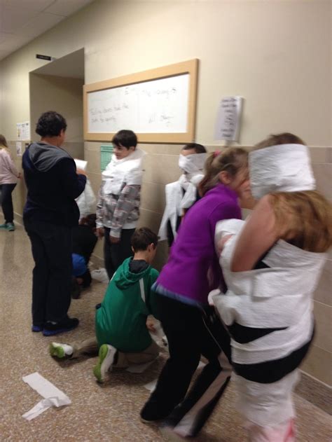 Homebase Toilet Paper Mummy Challenge Mms Library Information Center