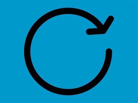 reload rotate arrow icon png vector in svg pdf ai cdr format