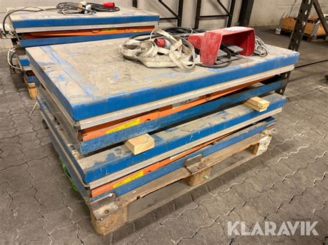Lyftbord Edmo 2000 Kg Nässjö Klaravik Auktioner