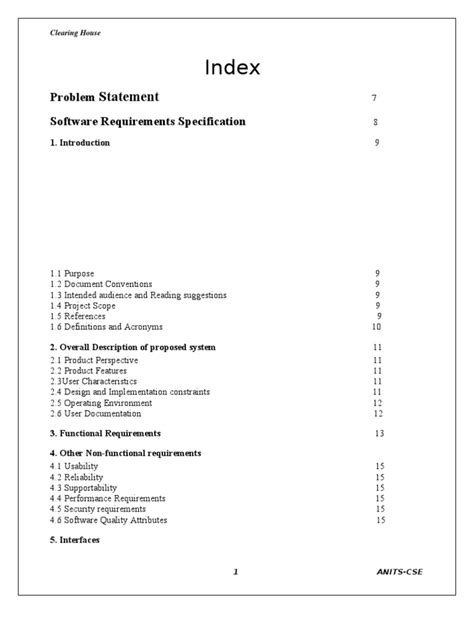 Oose Clearing House Pdf Use Case Class Computer Programming