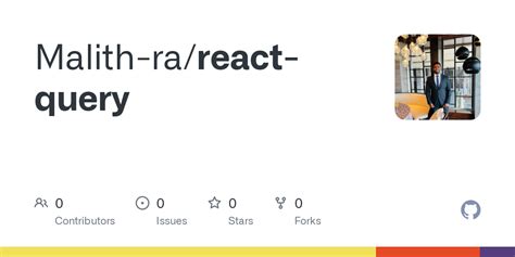 Github Malith Rareact Query
