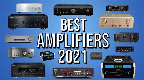 Best Amplifier 2021 Top 10 Best Amplifiers Amp 2021 Home Theater Audio