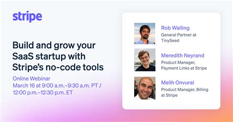 Do More With Less Build And Grow Your SaaS Startup With Stripes No Code Tools