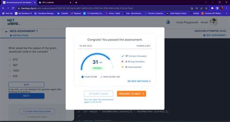 Aman Kumar On Linkedin Nxtwave Ccbpian Javascript