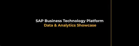 sap btp data and analytics showcase overall integr sap community