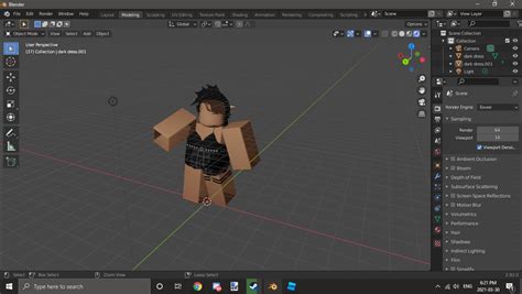 Blender Model See Through Rblender