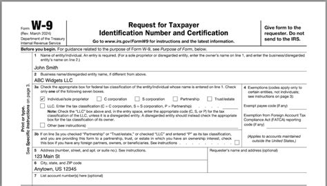 How To Complete W 9 For Llcs Multiple Examples Llcu®