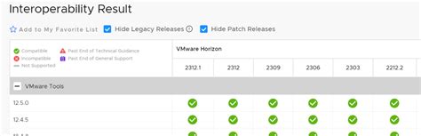 Horizon Version 2312 1 Vmware Tools 12 4 5 Support General Horizon Omnissa Community