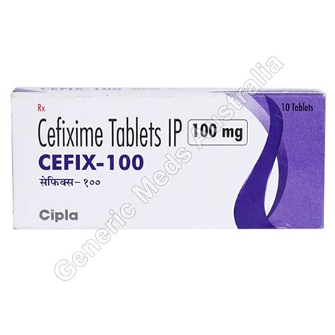 Cefix 100mg 200mg Cefixime Bacterial Infection Gma
