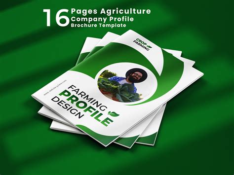16 Pages Agriculture Company Profile Brochure Template By Md Ismail Hossain On Dribbble