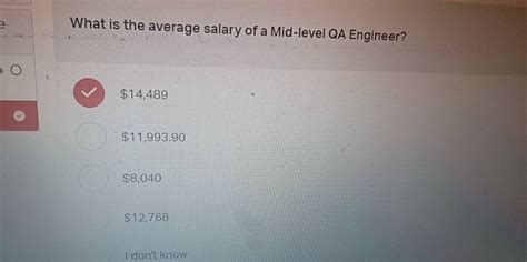 What Is The Average Salary Of A Mid Level Qa Engineer144891199390