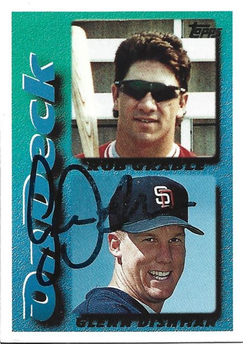 Foul Bunt Ttm Success Glenn Dishman